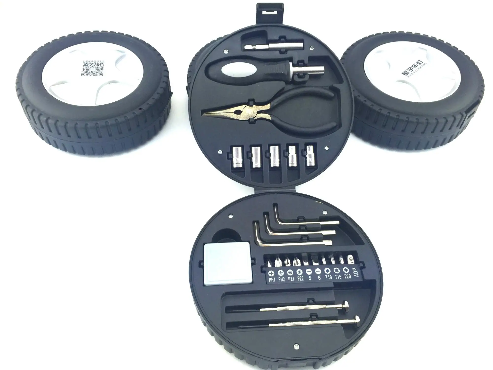 24pc Tire Shape Tool Kit - YUYI L024C - Durable & Versatile