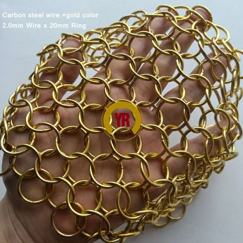 Chinese Supplier Stainless Steel Chainmail Scrubber/ Metal Chainmail ...