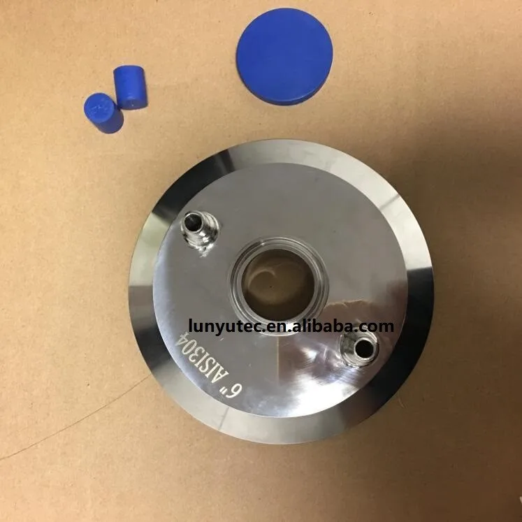 Tri Clamp Universal End Cap And Lids Sanitary Stainless Steel Extractor ...