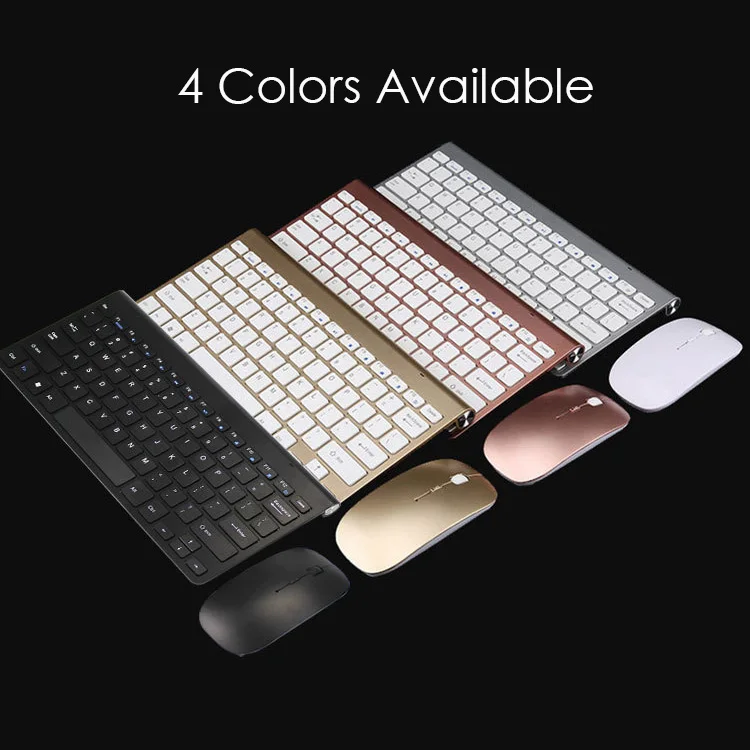 Colored Wireless Keyboard And Mouse Combo Gaming Keyboard Mouse - Buy ...