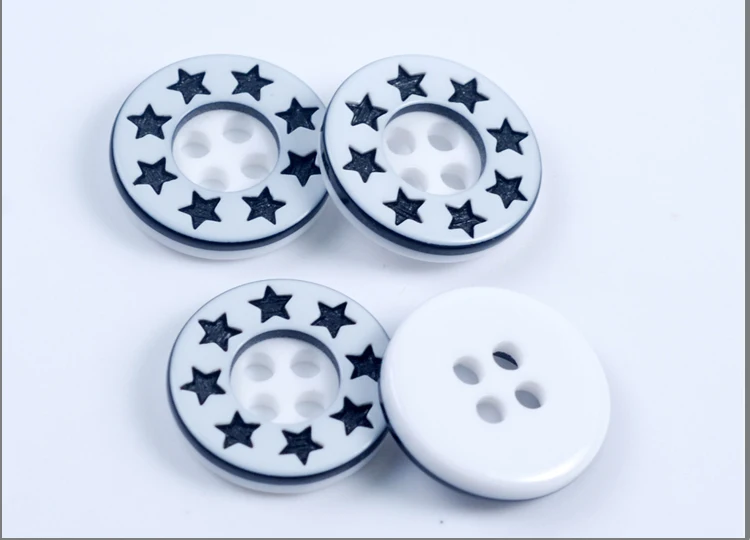 Fancy Shirt Buttons Plastic Resin Button Bp40463 - Buy Two Hole Resin ...