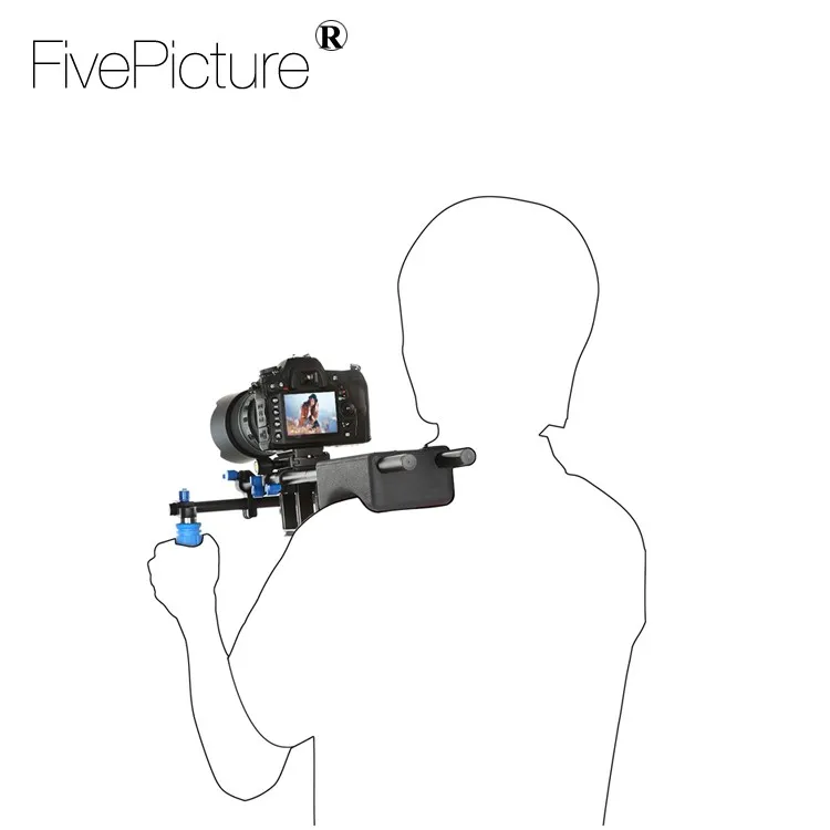 Dslr Camera Shoulder Mount Handle Holder Magic Rig Dslr Video Bracket ...