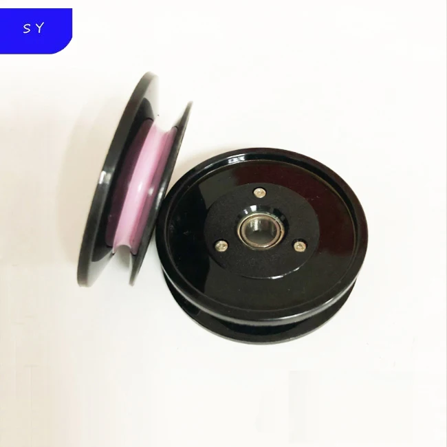Flanged Plastic Pulley for Thread Rope Yarn - CR1015