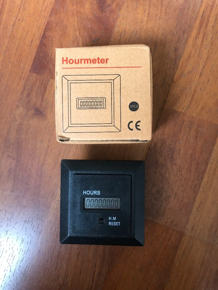 Hm-1 Ac 220v 240v 50hz 60hz Hour Meter Mechanical Hour Meter - Buy Hour Meter,Mechanical Hour ...
