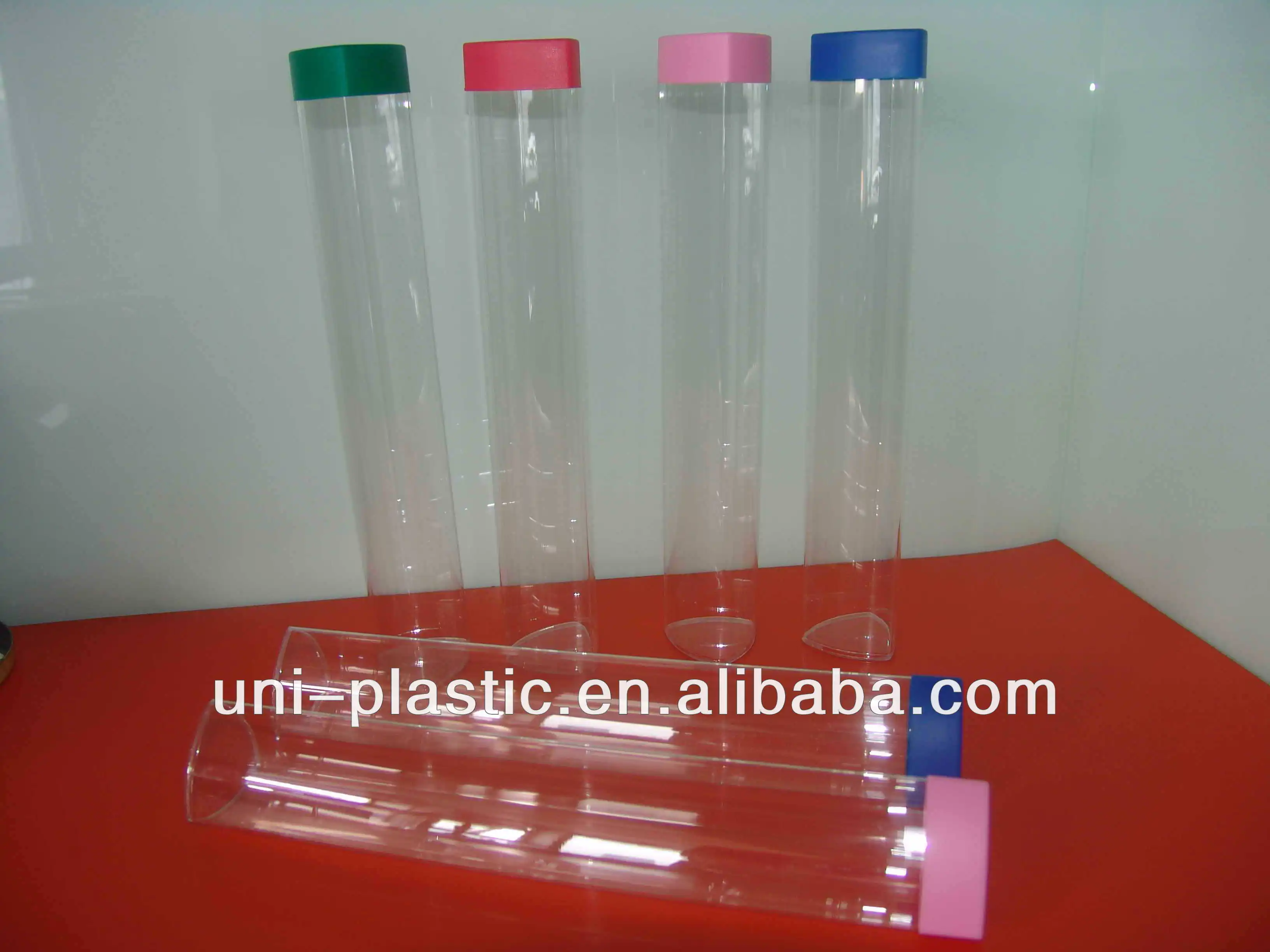 Plastic Packaging Tube /cylinder Box - Buy Clear Plastic Tube,Plastic ...