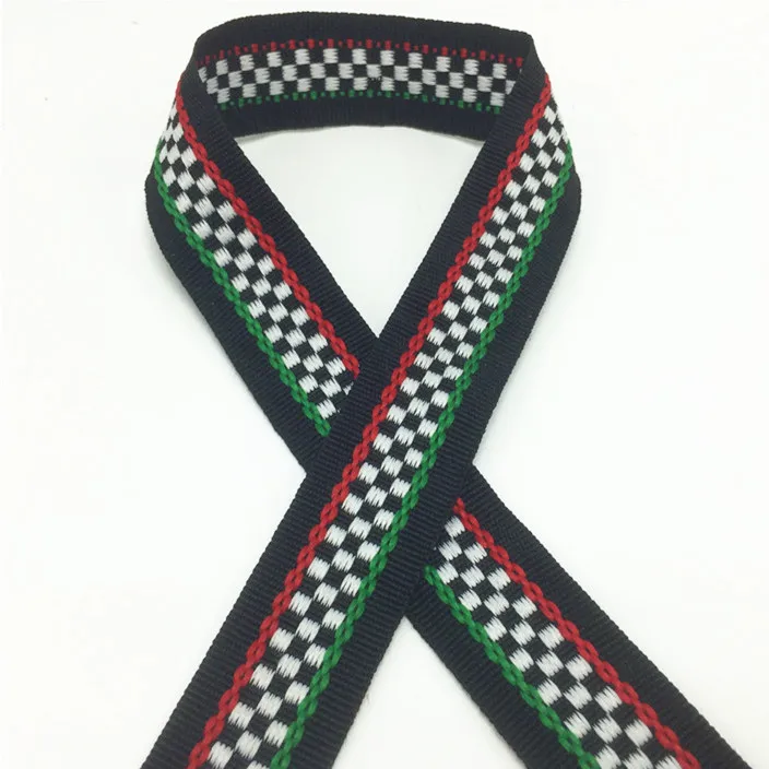 Embroidery Weave Grosgrain Ribbon Braided Tapes - 100% Polyester