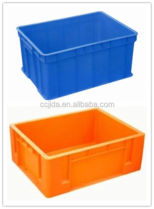 Large Widely Used Excellent Rectangle Attach Hinged Lid Plastic Crates ...