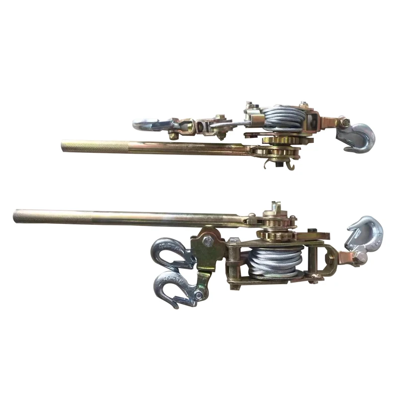 Wire Rope Tensioner Ratchet Puller for Power Transmission