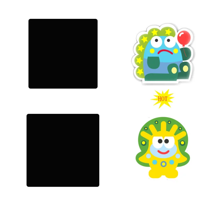 Heat Sensitive Color Changing Temperature Indicator Label Sticker - Buy ...