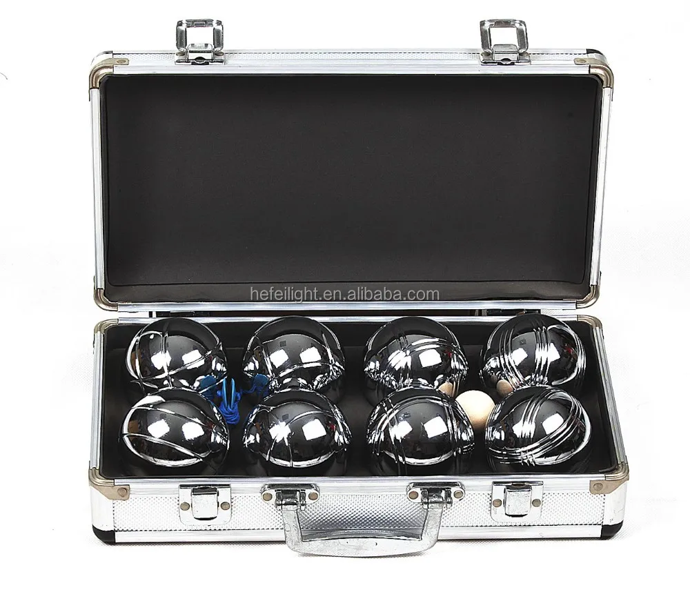 Petanque Set 8 Boules With Metal Case - Buy Boule Game,Boccia Ball Set ...