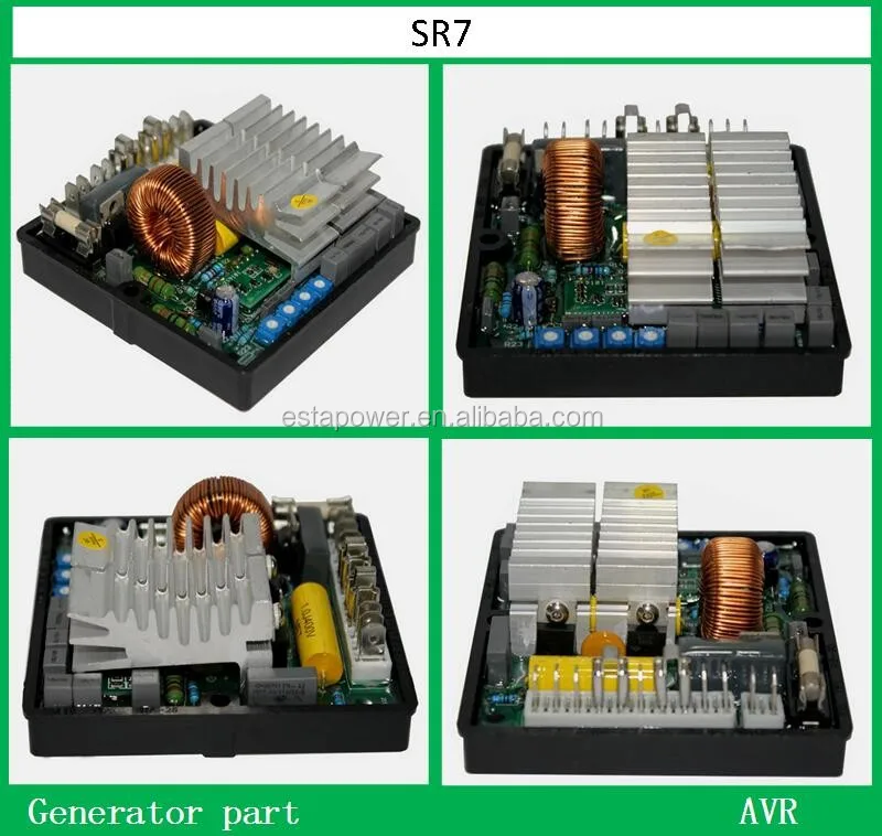 Sr7-2 Régulateur De Tension Automatique avr SR7 SR7-2G pour Alte ...
