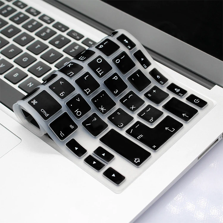Russian Languages Custom Laptop Keyboard Skin Keyboard Protector Film ...