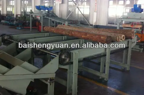 Log Step Feeder And Cross Cutting Saw - Buy Log Cutting Saw,Log Feeder ...