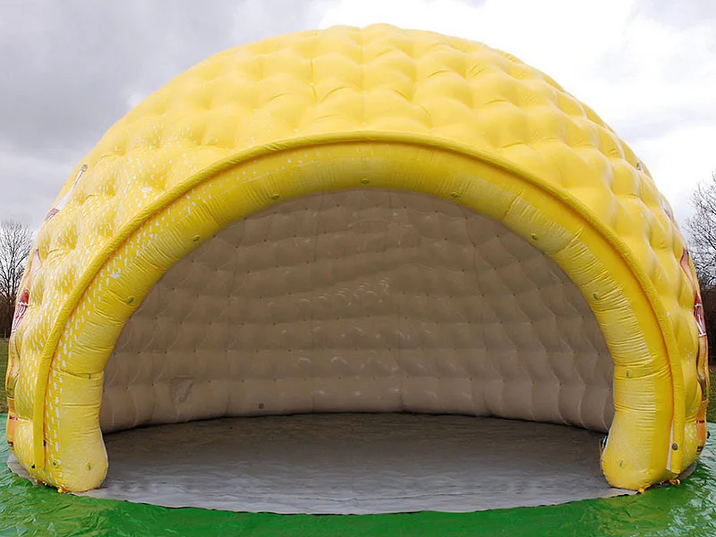 Outdoor Inflatable Golf Tent - White Airdome Canopy Tent