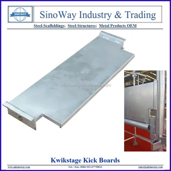 Hot Dip Galvanizing Kwikstage Scaffolding Steel Toe Board Kick Board ...