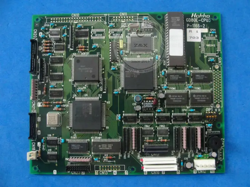 New Original Main Board Pcb Gd80e-cpu3 P-1166-2 For Hakko Gd-80eh10j-g - Buy Pcb Gd80e-cpu3 P ...