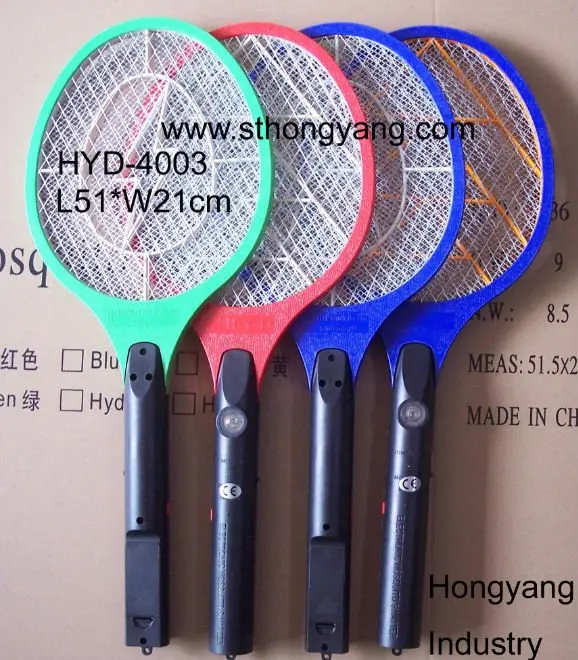 Hyd Handheld Electronic Tennis Racket Flyswatter With Aa Bateries - Buy ...