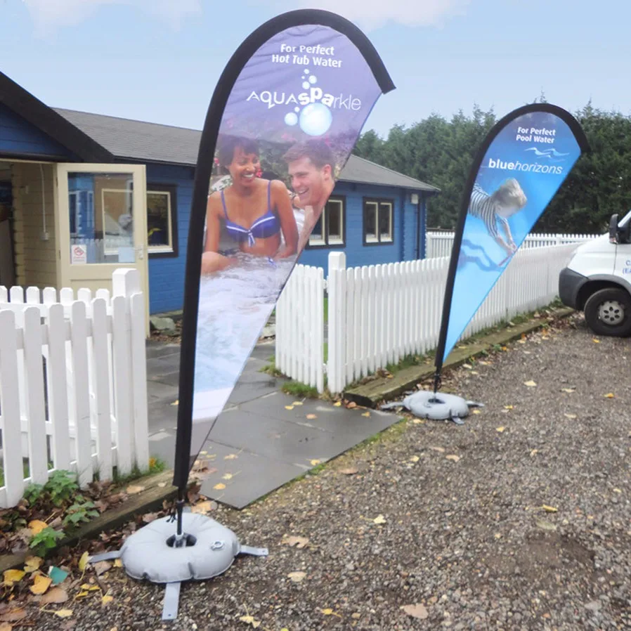 Wind Resistant Cheap Coffee Teardrop Banner Flag For Advertising - Buy ...