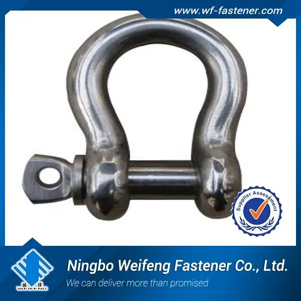 Shackle Jis Sb Type Wll 2.5t Self Color D Type Shackle With Safety Pin ...