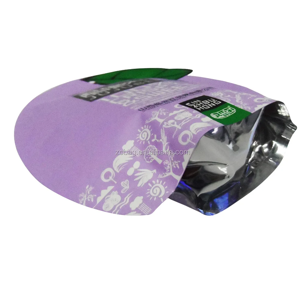 Uniquely Shaped Pouch Custom Foil Lined Moistureproof Ziplock Stand Up ...