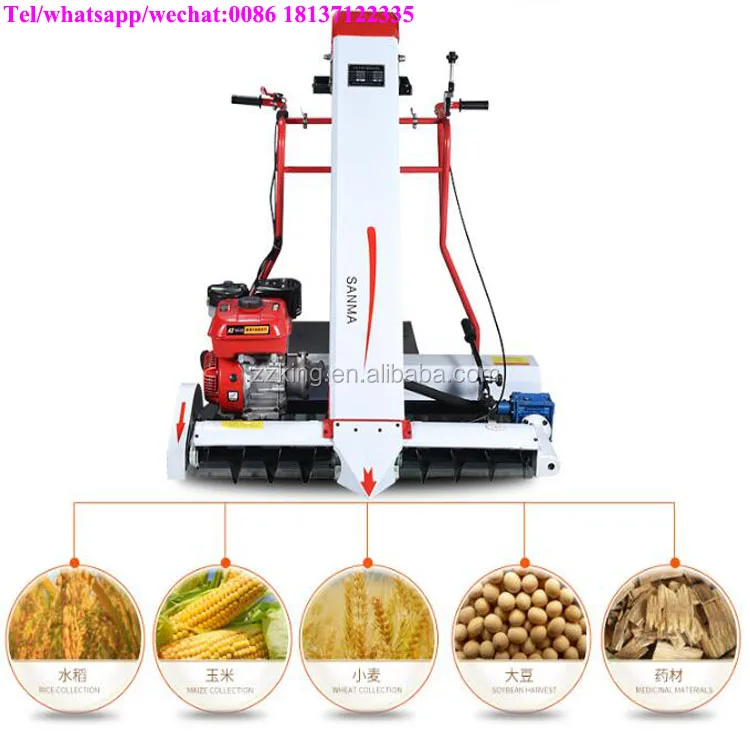Wheat / Bean / Cereal Collecting Bagging Machine / Grain Collector ...