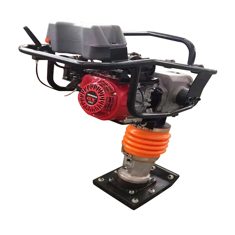 5-6hp Robin Gasoline Impact Tamping Rammer Vibratory Rammer Machine ...