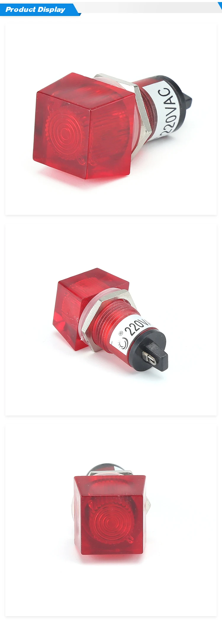 High Quality Waterproof Plastic LED Indicator Lamp