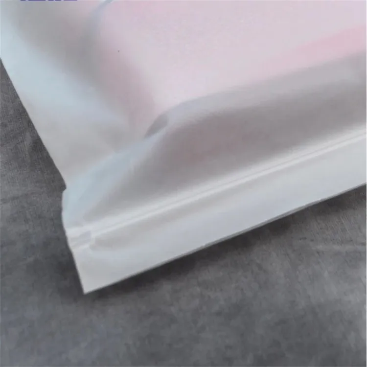 Clear Kleding Verpakking Frosted Visuele Effect Recyclebaar Ziolock ...