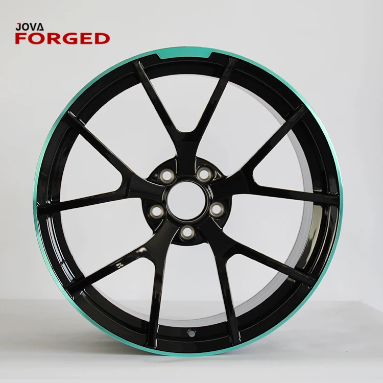 Glossy Black Concave Monoblock Forged Rims 15-17 Inch