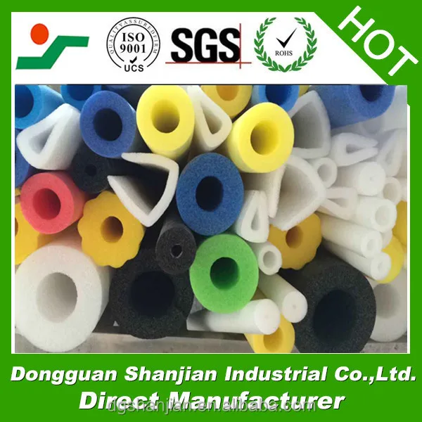 Customized Diameter Hollow Foam Tubes/round Foam Tube - Buy Hollow Foam ...