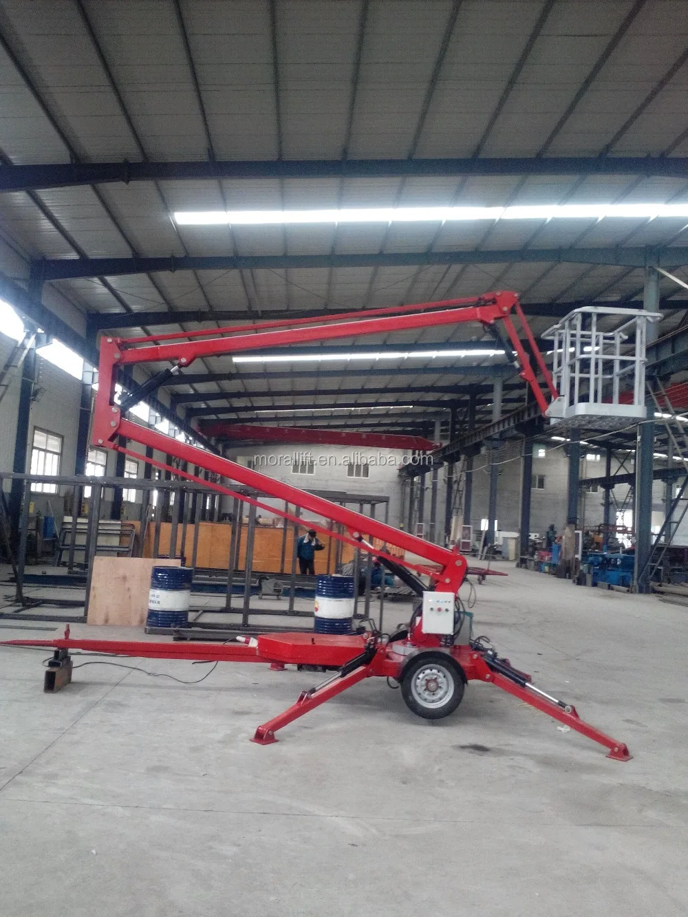 Small Electric Telescopic Boom Lift - Buy Small Electric Telescopic ...