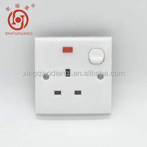 13a Flush Wall Switch Socket With Pilot Lamp (se-9014) - Buy Switch ...