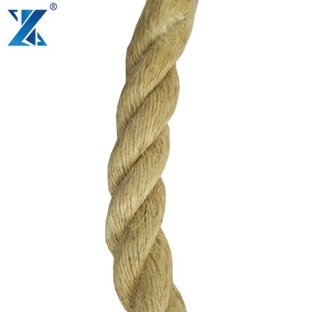 Twisted Braided Natural Color 40mm Abaca Rope And Sisal Rope ...