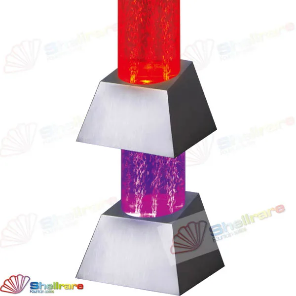 Water Bubble Columns Water Feature Aquarium Acrylic Sensory Room Water ...