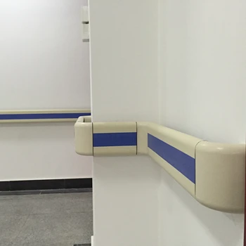 Customized Plastic Covers Stair Handrail Pvc Handrail For Hospital ...