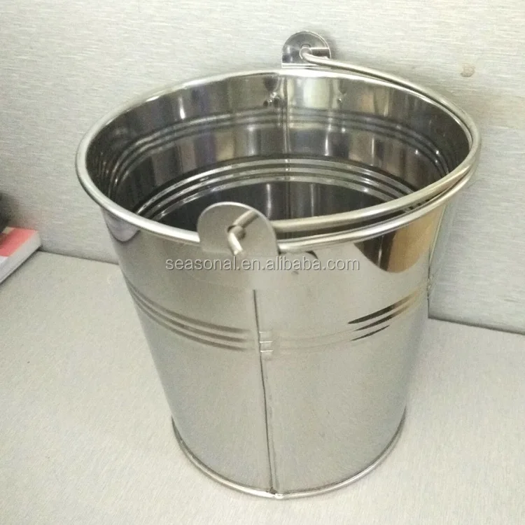 Stainless Steel French Fries Bucket Food Bucket Stainless Steel Food ...