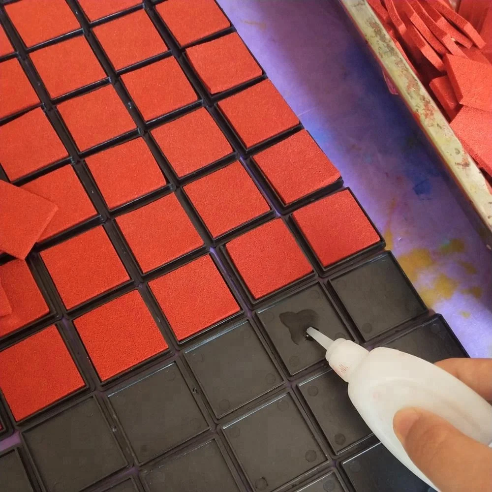 Non Toxic Washable Pigment Stamp Ink Pad Material For Rubber Stamps ...