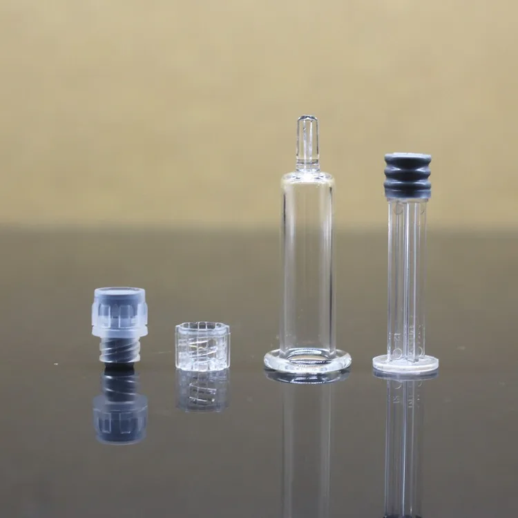 Cosmetic Glass Injection Bottle 1ml - Essential Oil Syringe