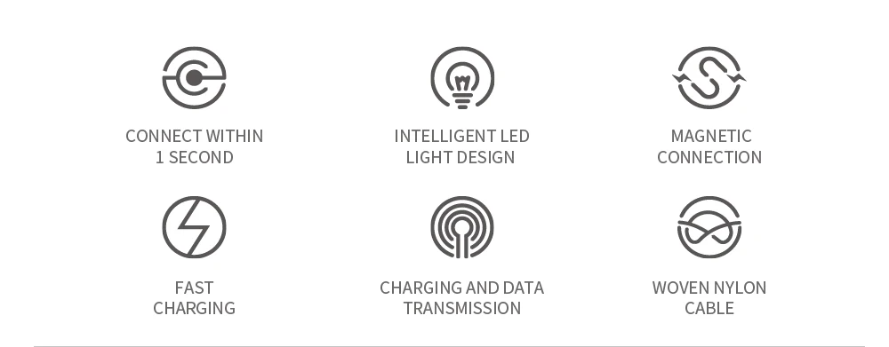WSKEN Magnetic Cable Charger - Fast, Reliable, and Versatile