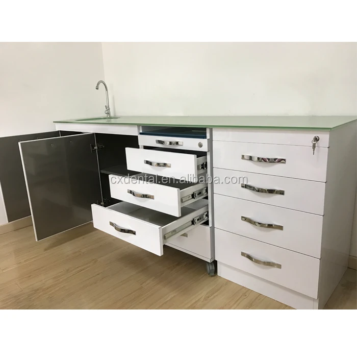 Hospital Furniture Medical Drawers Cabinet For Storage Stainless Steel ...