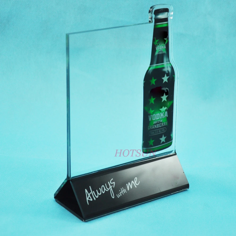 Wholesale A5 Flip Menu Stand - Plexiglass Menu Display