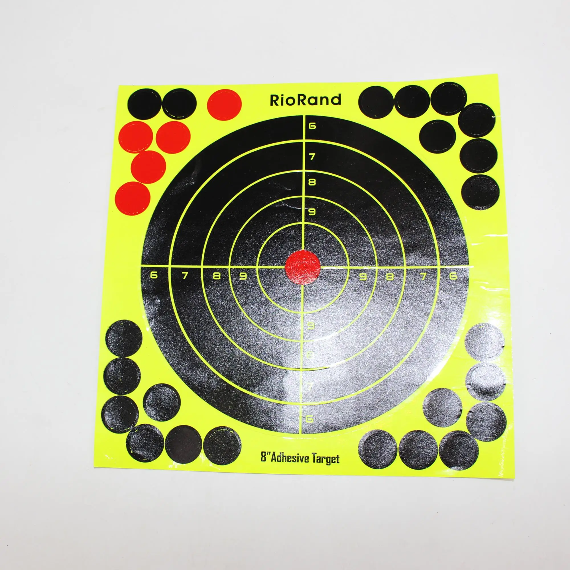 Shooting Targets 12 Inch 8 Inch Self Adhesive Paper Reactive Splatter ...