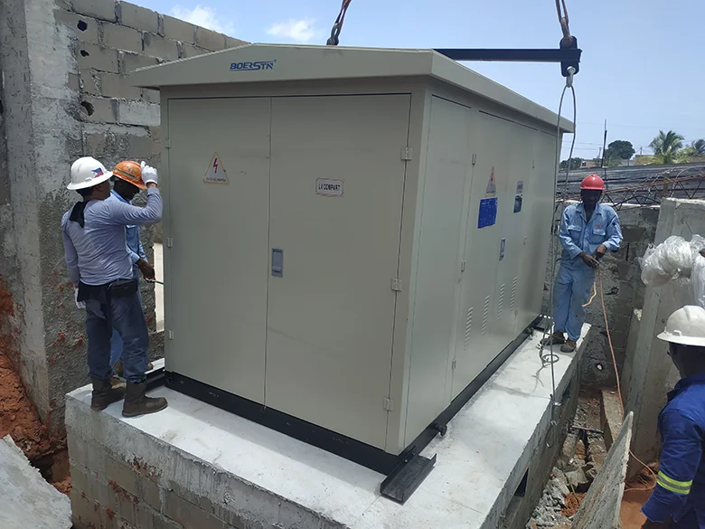 500KVA to 1000KVA Pre-Fabricated Power Distribution Kiosks