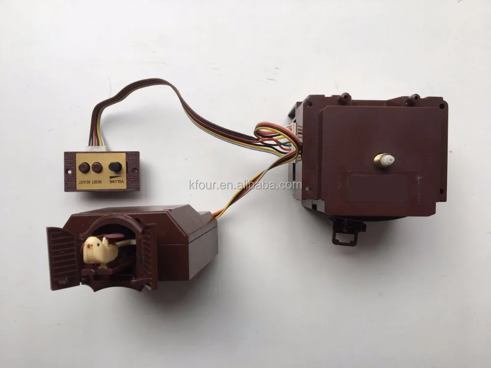 Cuckoo Clock Movement Mechanism with Bird Feature - Battery Powered ...