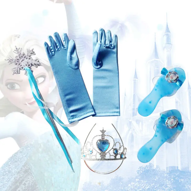 Newest Toy Kid High Heel Princess Elsa Shoes In Frozen - Buy Kids ...