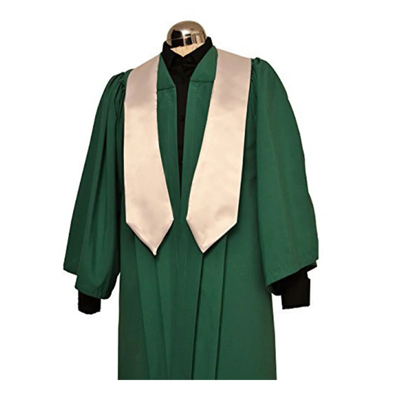 Graduation Adult Royal Blue Plain Choir Stole Academic Sash