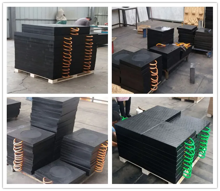 Mobile Crane Outrigger Pads Uhmwpe Outrigger Pads Plastic Spacer Block - Buy Mobile Crane ...