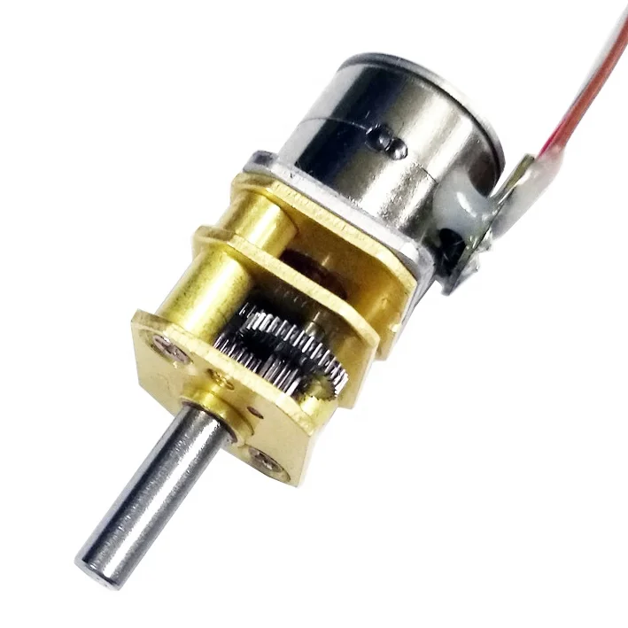 High Torque Micro Stepper Motor with Gearbox - 3.3V DC