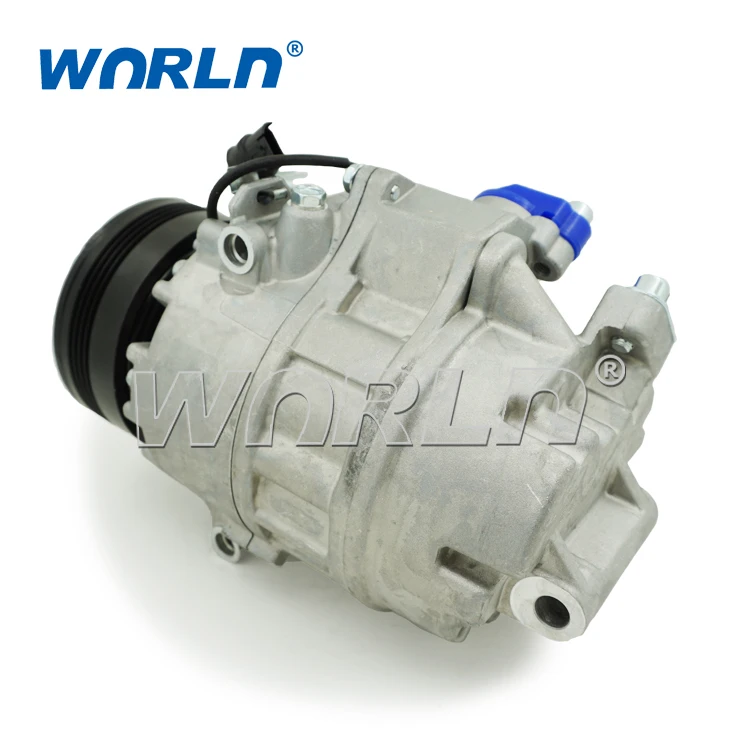 12 voltios compresor aire acondicionado CSE717 para X5 X6 V8 E70 E72 3. ...