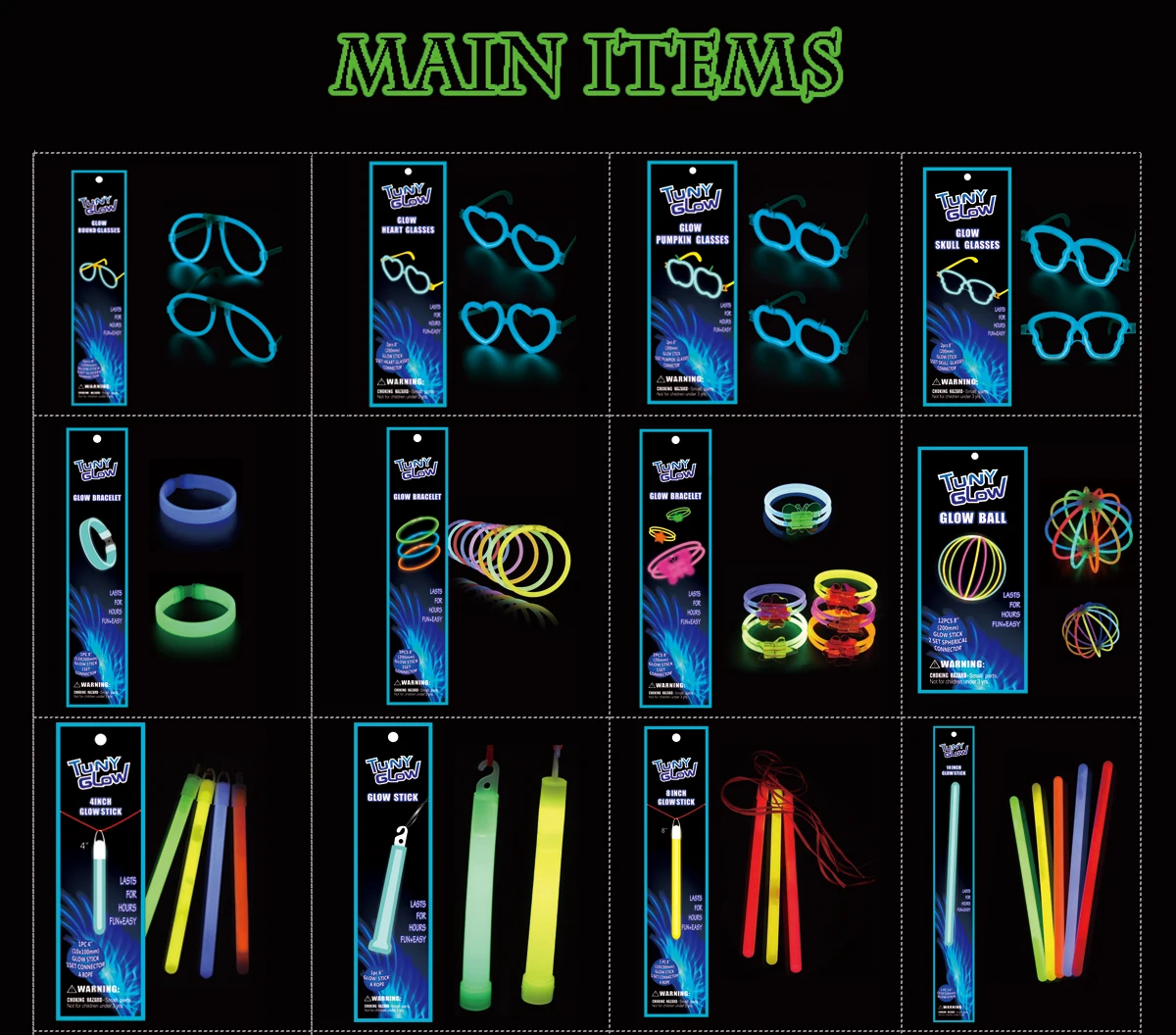 Connectors for Glow Sticks - Enhance Your Party Lights